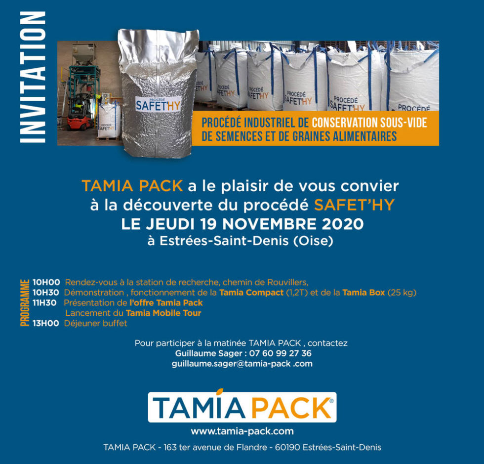TAMIA PACK® invitations - TAMIA PACK®